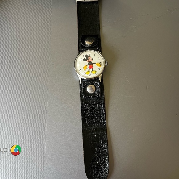 Disney | Accessories | Disney Wind Up Yellow Hands Mickey Watch | Poshmark